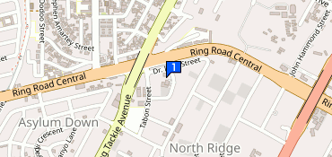 DHL Service Point, NO.3 NORTH RIDGE CRESCENT, Accra, phone +233 30 221 3090