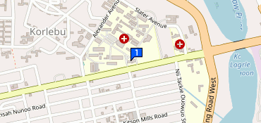 Korle Bu Teaching Hospital, Guggisberg Ave, Accra, phone +233 30 273 9510